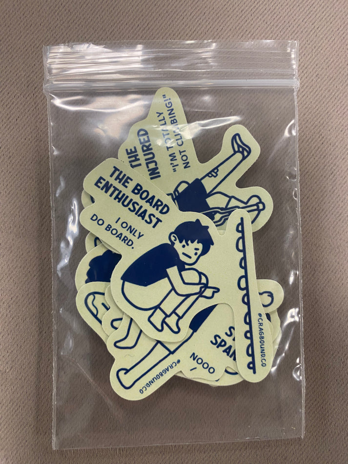 The Community stickers pack – CRAGBOUND Enterprise